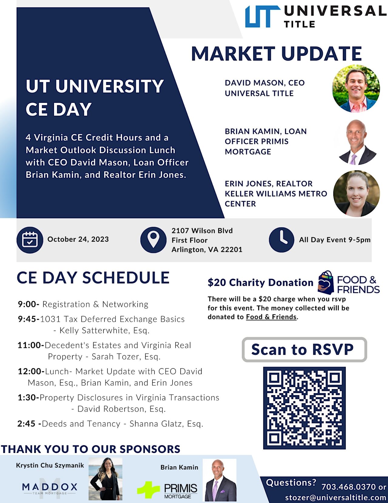 UT University CE Day - Universal Title